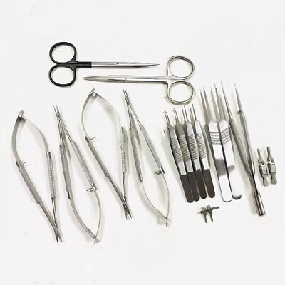 Hand Surgery Basic 17 PCS Micro Surgical Instruments Set | eBay