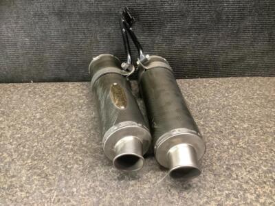 03 Honda RVT1000 RC51 Solo Racing Muffler Pipe 72G | eBay
