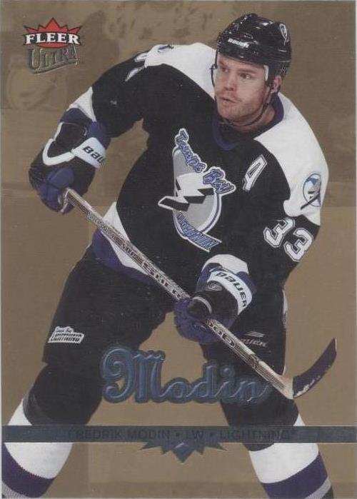 2005-06 Fleer Ultra - Fredrik Modin #176 Gold Medallion for sale online ...