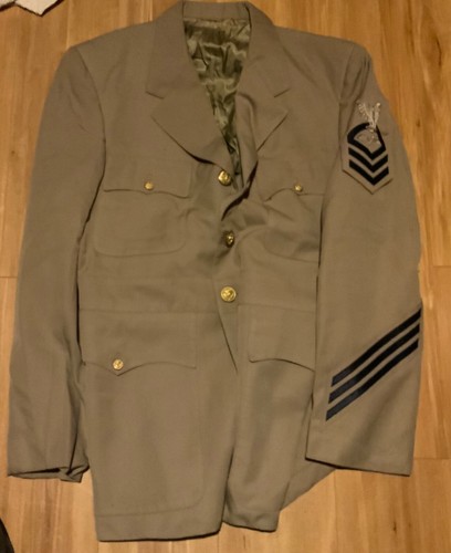 WW2 US Navy Chief Petty Officer Khaki Jacket Aircraft Storekeeper | eBay