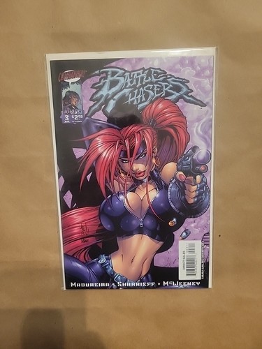 Battle Chasers #3 Red Monika Cover Image Cliffhanger Comic Book 1998 Bag Board | eBay