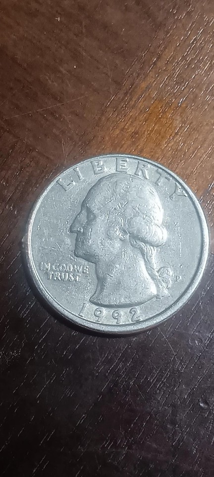 1992 P Quarter Off Center Rim Strike | eBay