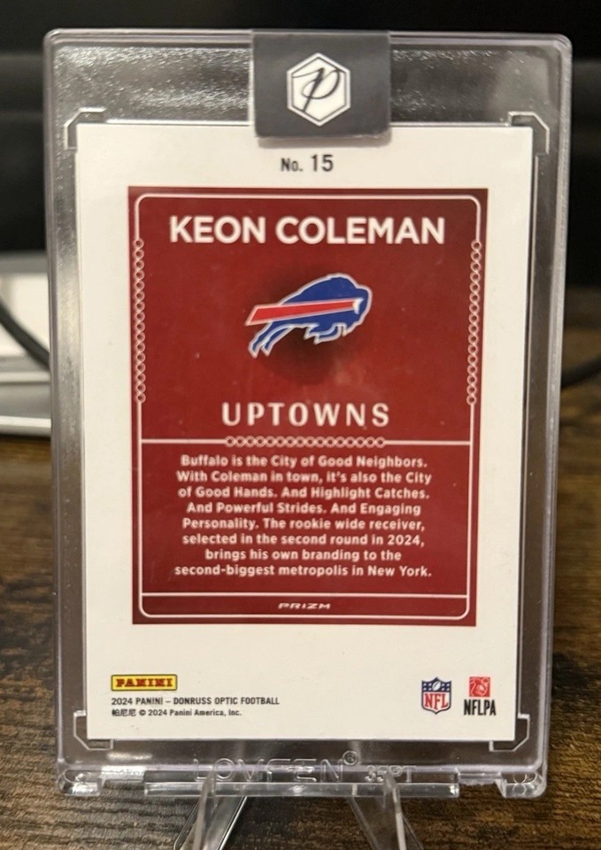 Panini Downtown Tyler Shough Saints & Uptown Keon Coleman Bills Rookie ...