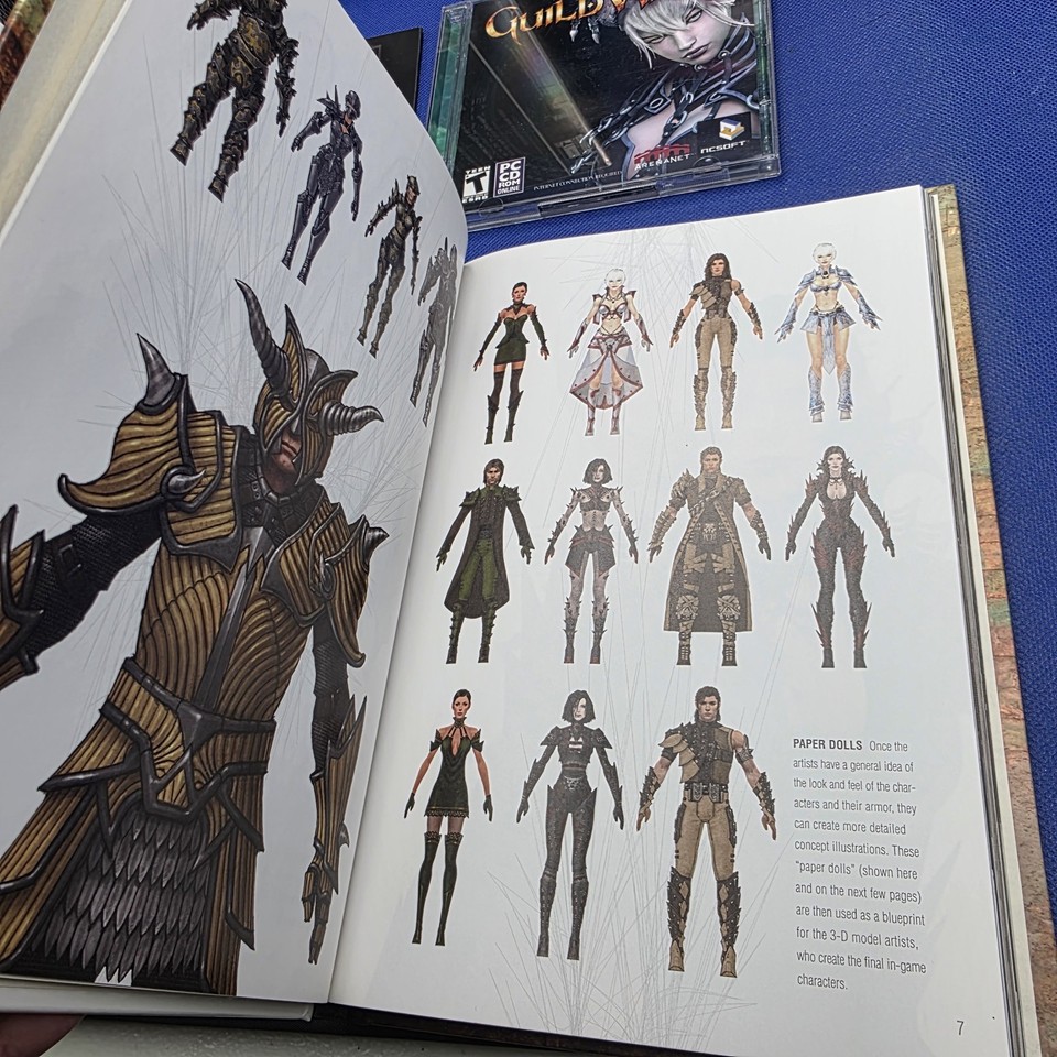 Guild Wars - Collector's Edition (Used Key) Online MMO + Inserts NO ...
