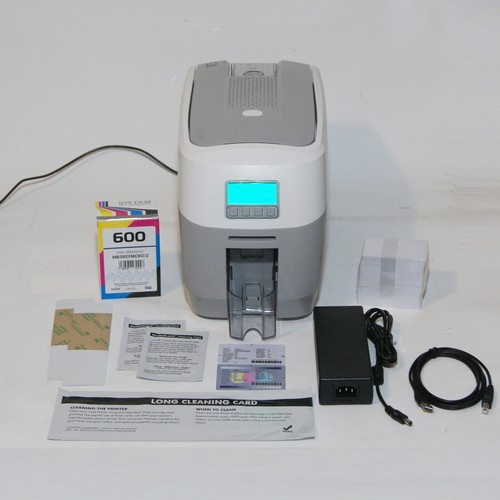 Magicard 600 DUO SMART Duplex ID Card Printer / Encoder with Supplies ...