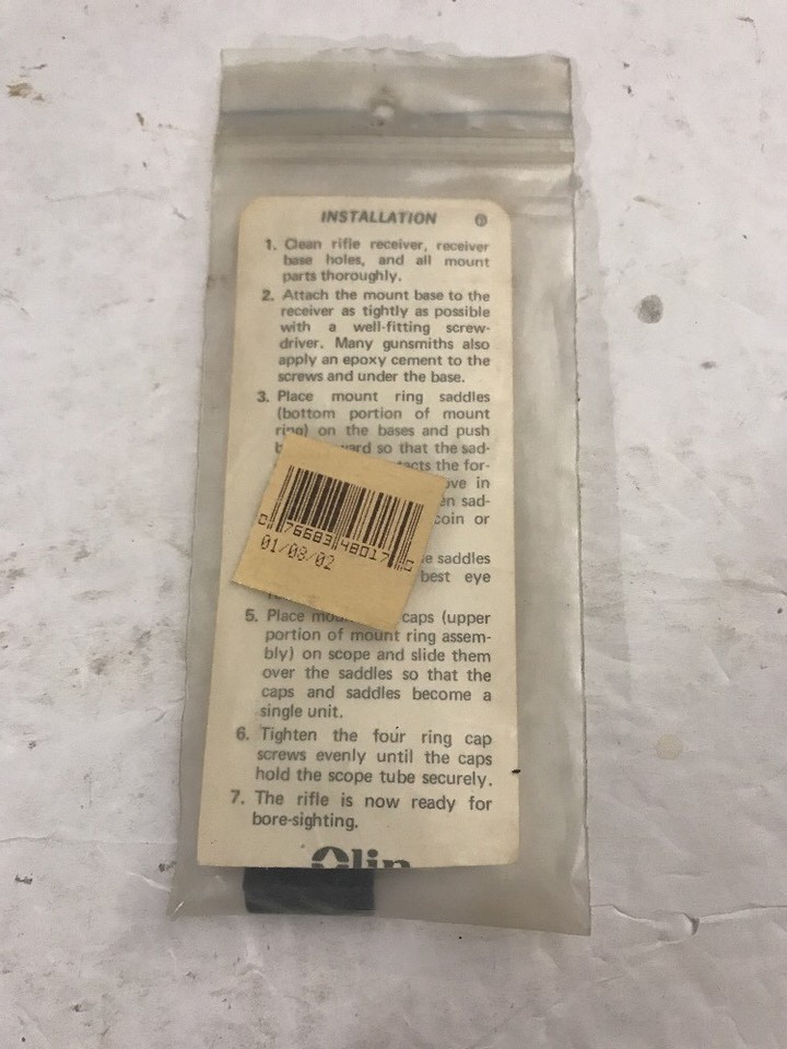 Weaver 48017 Top Mount Base 17 Rear Base Remington Winchester-New ...