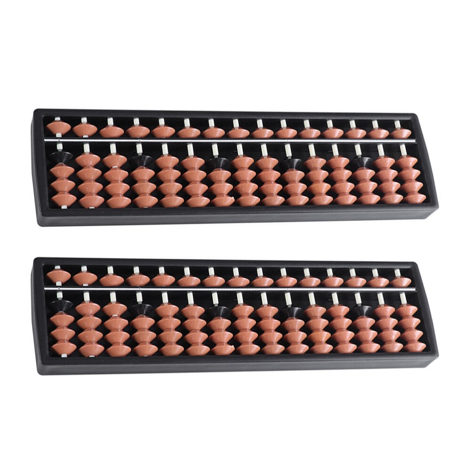 2 Pcs Traditional Small Abacus Kids Math Counting Tool Child | eBay