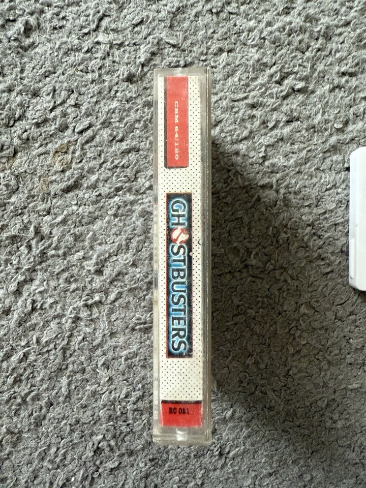 Ghostbusters Commodore 64 C64 Game Cassette Tested VGC | eBay UK