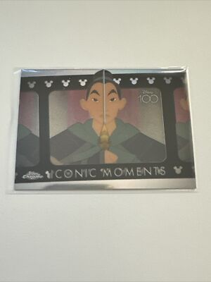 2023 Topps Chrome Disney 100 Iconic Moments Mulan Ready For War IM-7 | eBay