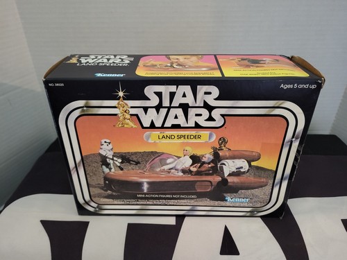 Landspeeder 1977 FIRST 1st BOX STAR WARS Original Kenner 1978 SEALED ...