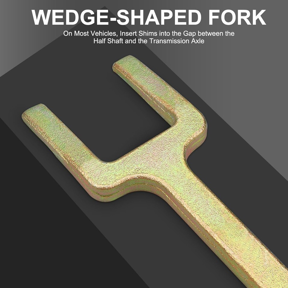 2PCS Axle Popper Fork & Shim Kit FWD Half Shaft Inner CV Joint Removal ...