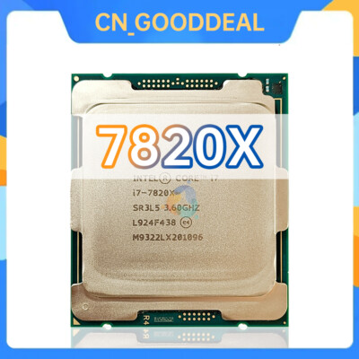Intel Core i7-7820X SR3L5 3.6GHz 8C/16T 11MB 140W LGA2066 CPU for X299 ...