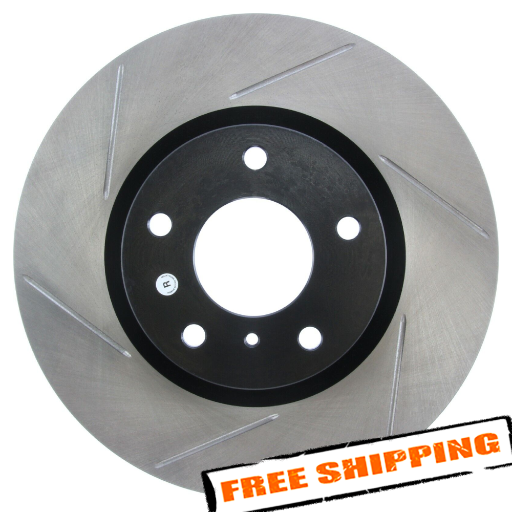 StopTech Sport Slotted 1-Piece Front Brake Rotor for 03-05 Infiniti G35 ...
