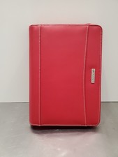 Day Runner Planner Black Zip Classic Binder 7 Ring Pro Business EUC for ...