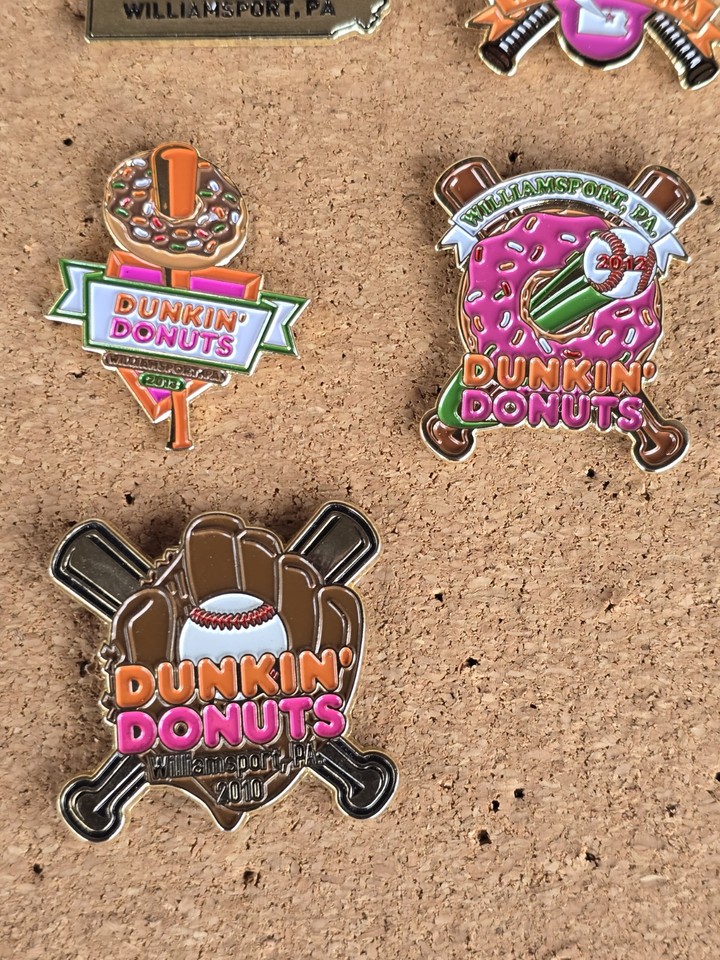 Dunkin Donuts Little League Pin Complete Set | eBay