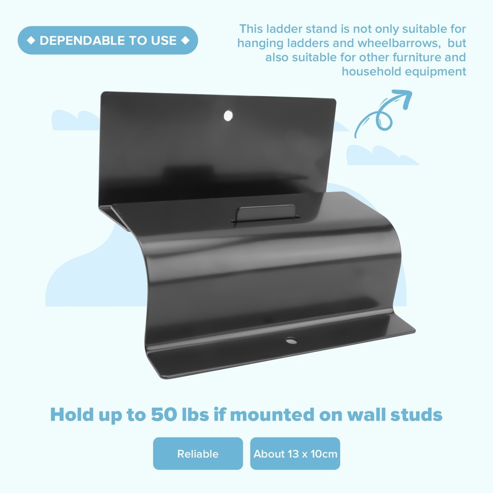 Heavy-Duty Ladder Hanger-Wall Mount Ladder Hooks for Ladder5727 | eBay UK