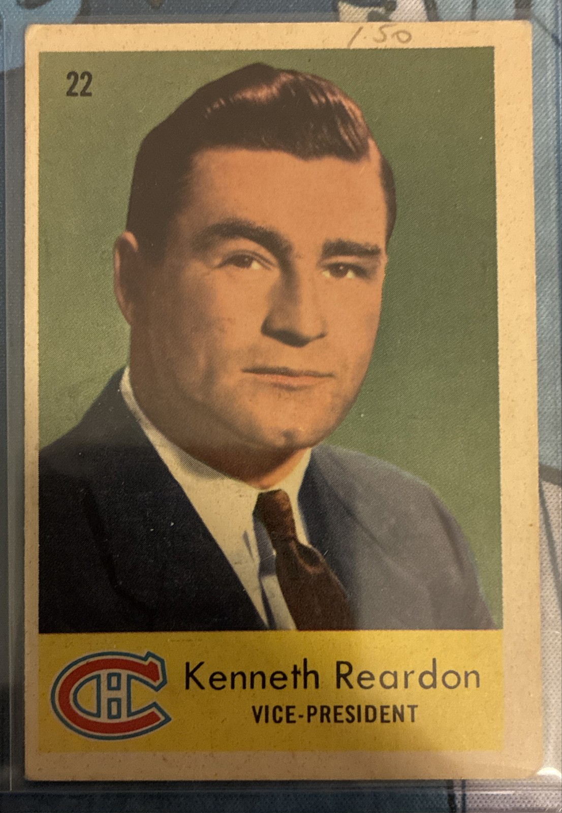 1959-60 Parkhurst - Ken Reardon #22 Incredible Story! | eBay