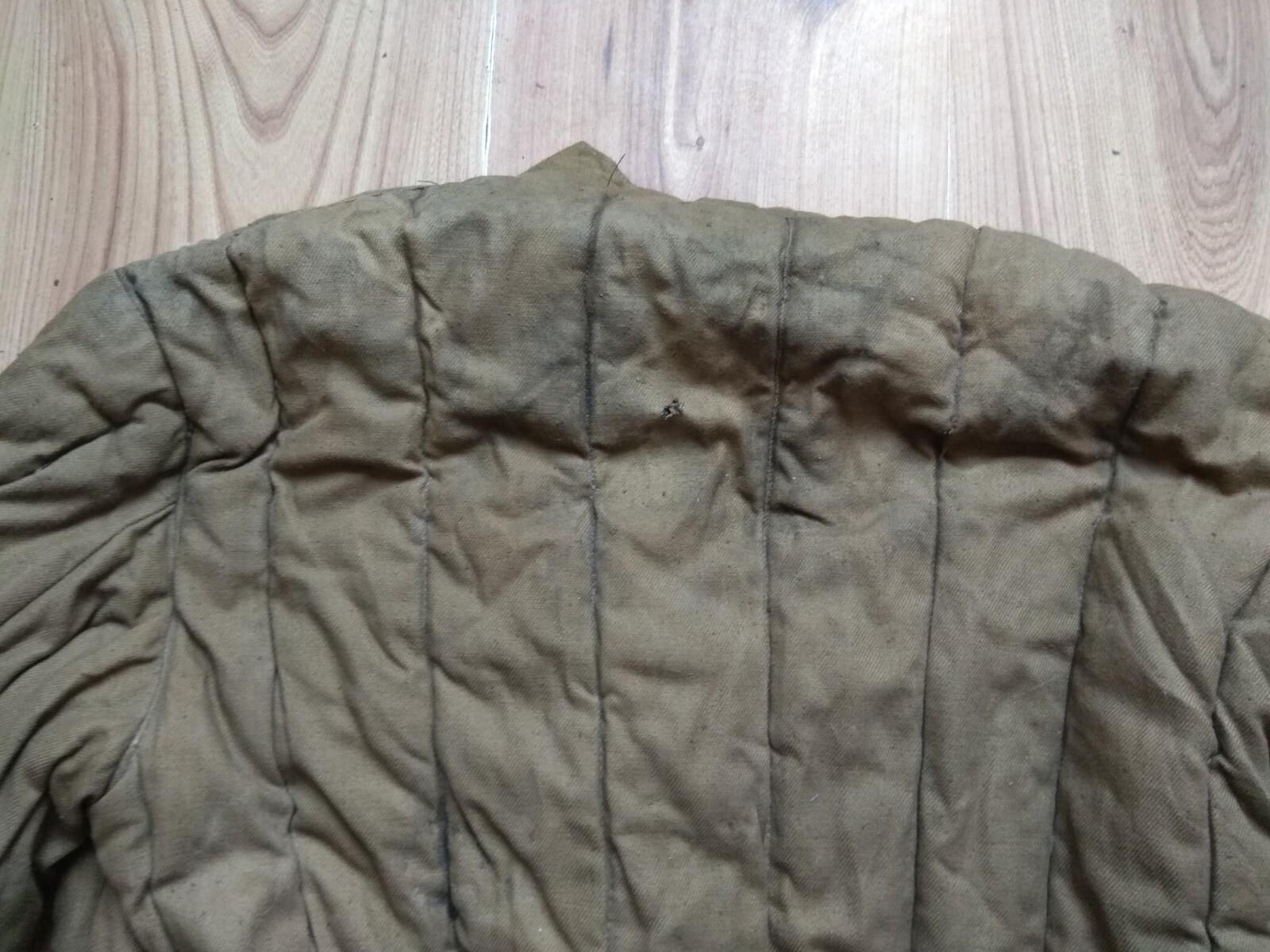 Vintage Soviet Army USSR Uniform Jacket Military FUFAIKA VATNIK ...