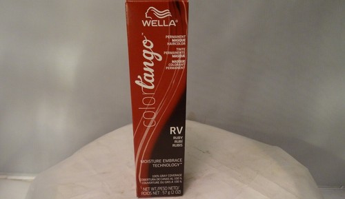 Wella Color Tango Permanent Masque Hair Color RV Ruby 2oz | eBay
