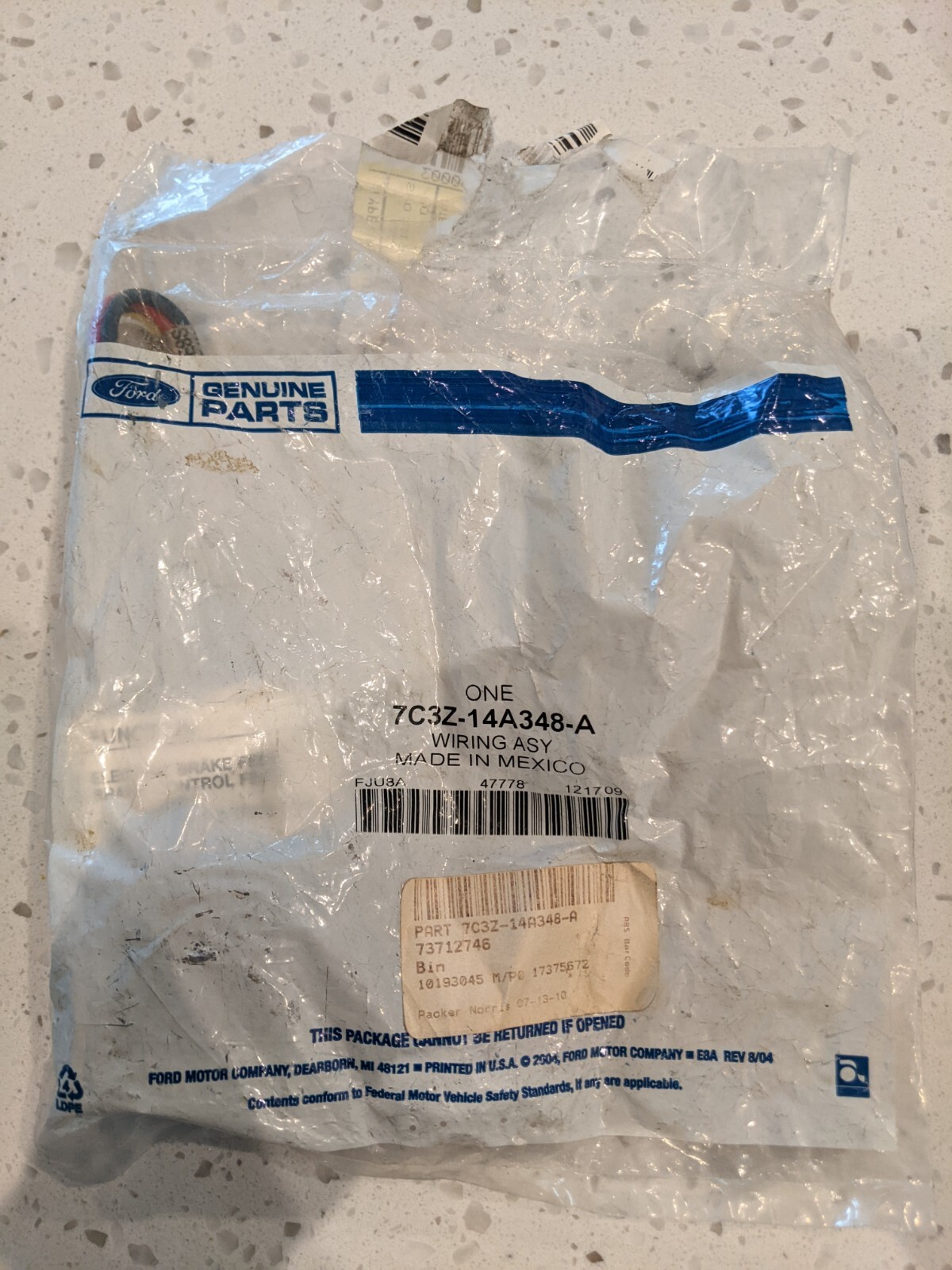 Ford 7C3Z14A348A for sale online | eBay