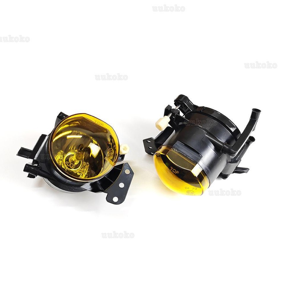 2pcs Bumper Fog Light Yellow For BMW 3-Series E90 E91 E92 E93 2006-2011 ...