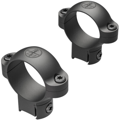 LEUPOLD Ringmounts Rimfire 1" Matte Scope Rings for 3/8" Dovetail Rail ...
