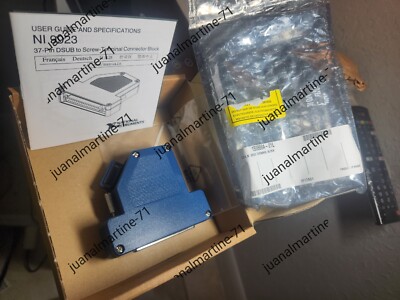 National Instruments NI 9923 Front - Mount Terminal Block -NEW/OpenBOX ...