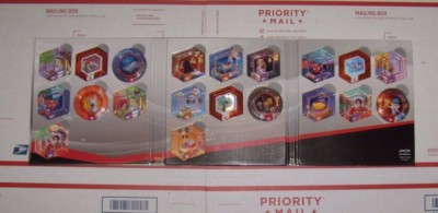 DISNEY INFINITY Series 1 Complete 20 Power Disc Set in Album Dumbo Abu ...