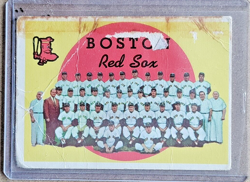 1959 Topps #248 Boston Red Sox Checklist (3rd Series) | eBay
