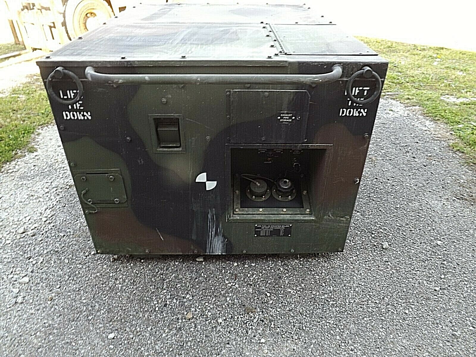 MILITARY HEATER, ELECTRIC POWERED , MULTIFUEL MODEL NO. H140, 140,000 ...