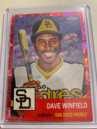 2022 Topps Chrome Platinum Anniversary - Dave Winfield #376 Platinum ...