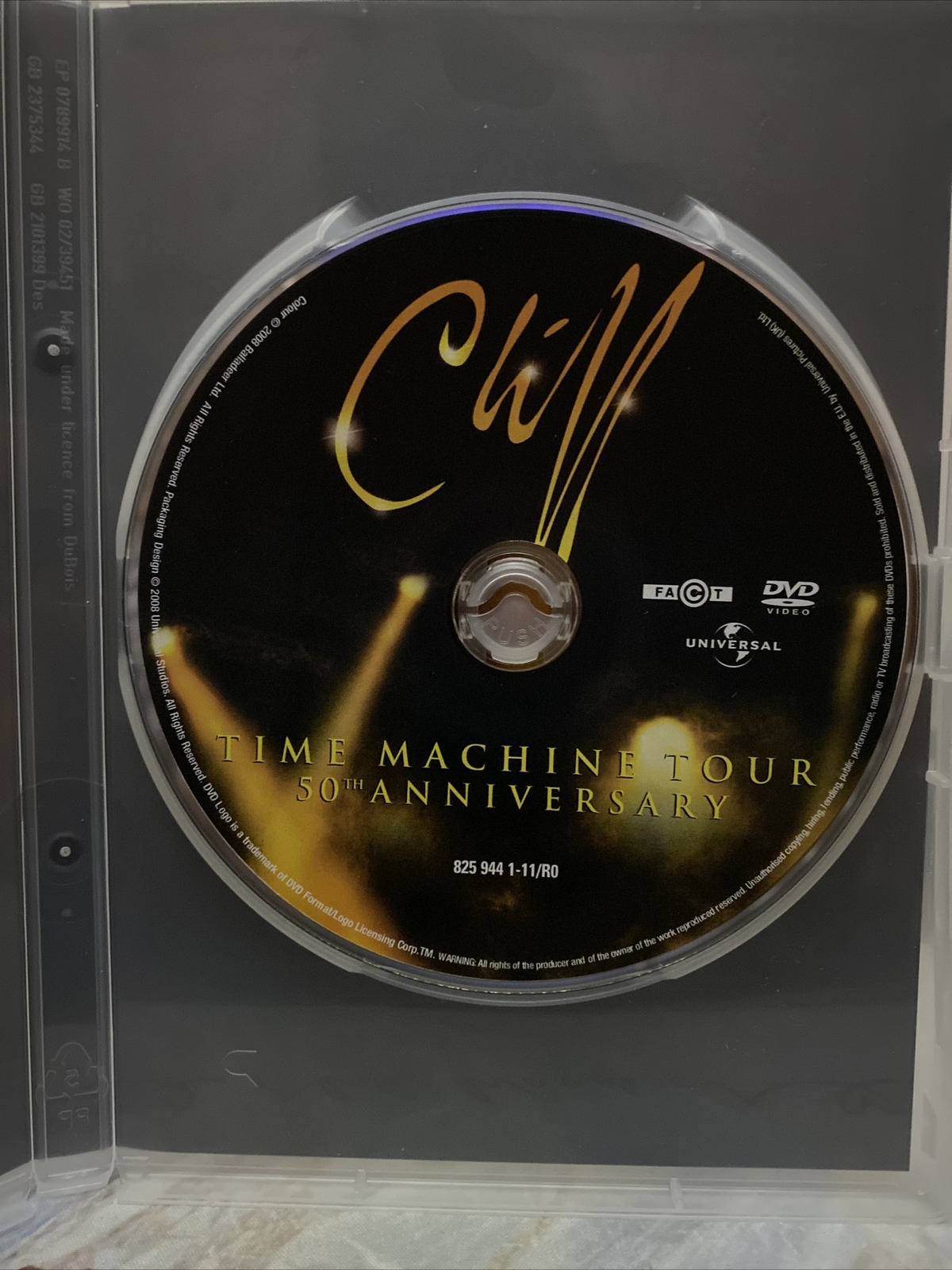 Cliff Richard - 50th Anniversary Time Machine Tour DVD The Ultimate ...