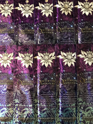 10 Designer Skin Spellbound Entranced Tanning Lotion Packets | eBay