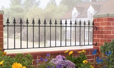 WROUGHT IRON METAL RAILINGS Roman 6ft (1830mm) | eBay UK