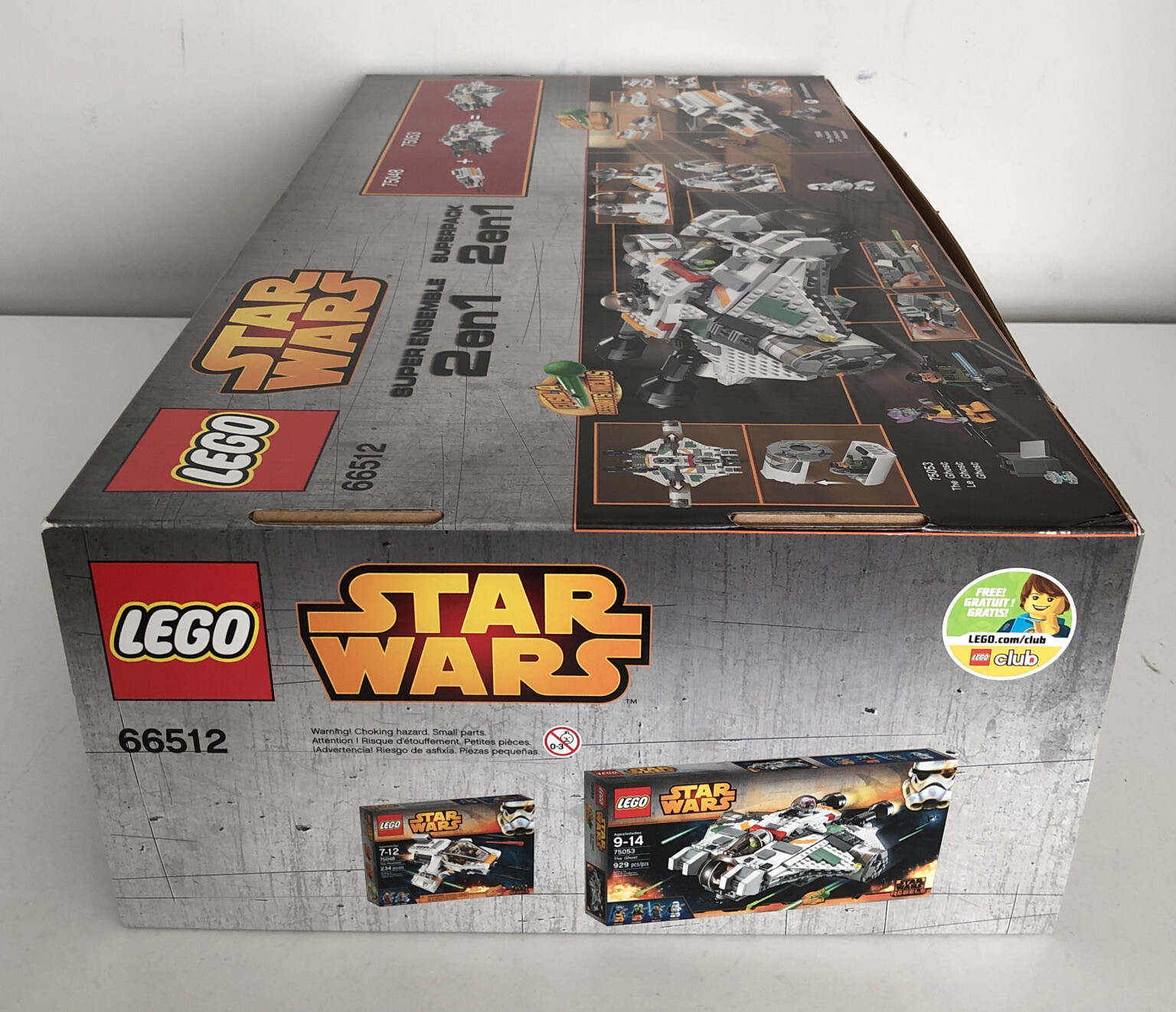 LEGO Star Wars: Rebels Super Pack 2 in 1 The Ghost and The Phantom ...