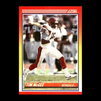 Tim McGee 1990 Score Cincinnati Bengals #243 Set Break GM | eBay