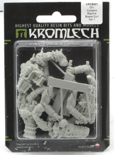 Kromlech KRCB321 Orc Corsairs Kaptins Blasta Gun Set 2 (Conversion Bits ...