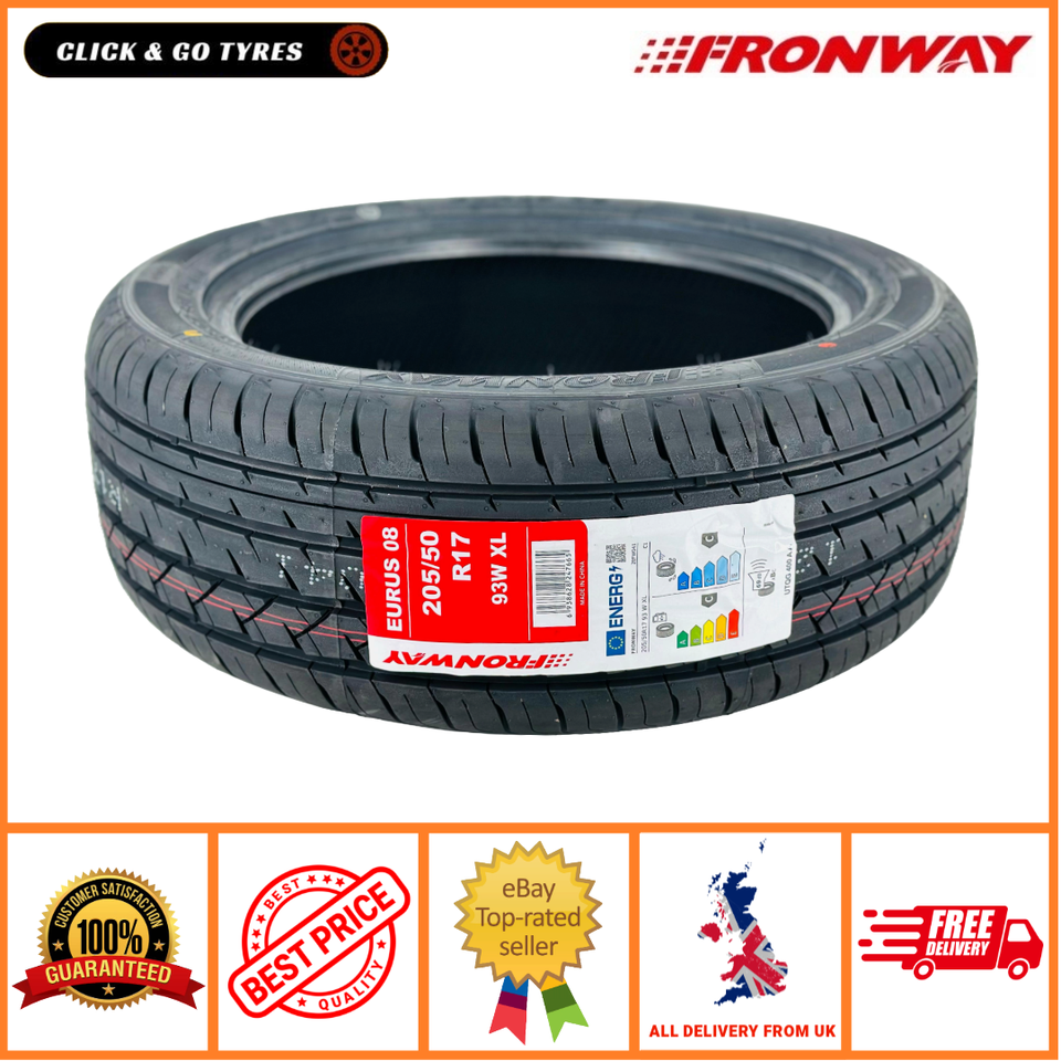 4 x 205/50R17 FRONWAY EURUS08 93W XL - High Performance - 205 50 17 ...