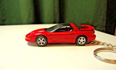 1997 PONTIAC FIREBIRD T/A New Keychain RED Key ring Diecast Toy 1996 97 ...