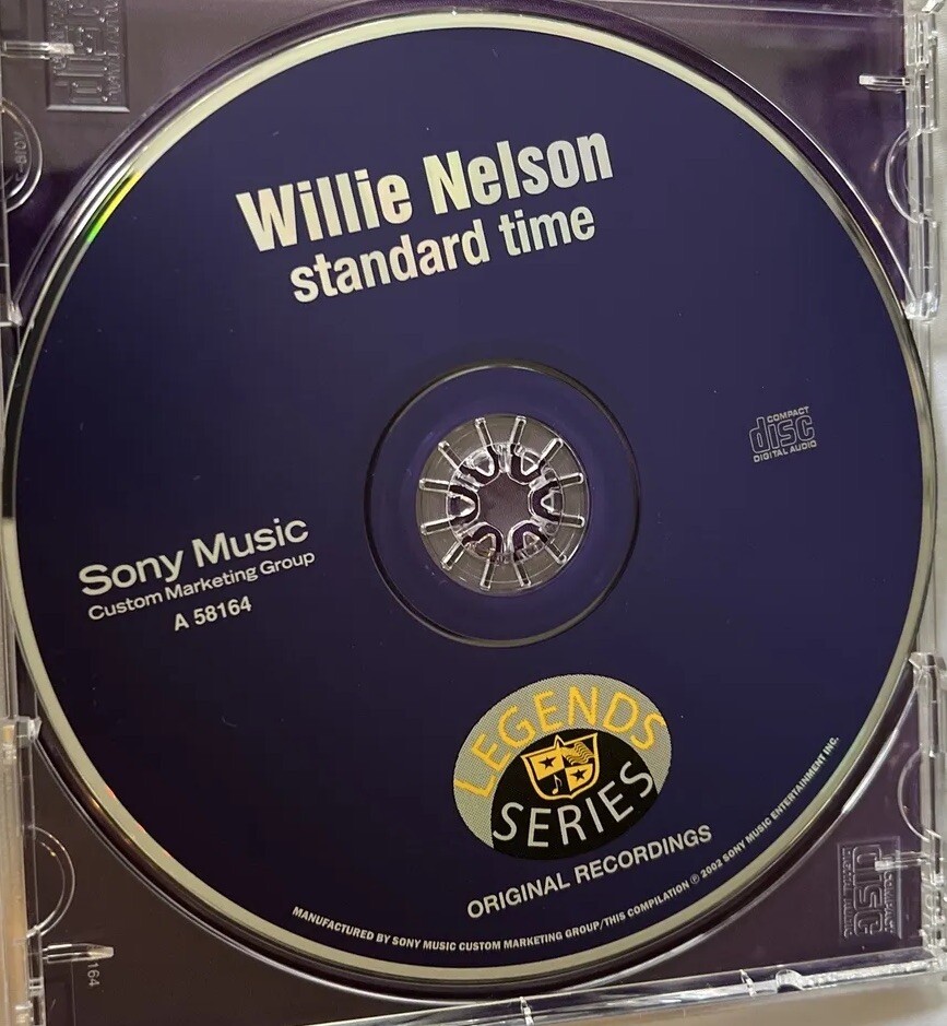 Willie Standard Time by Willie Nelson (CD, Jul-2002, Sony Music ...