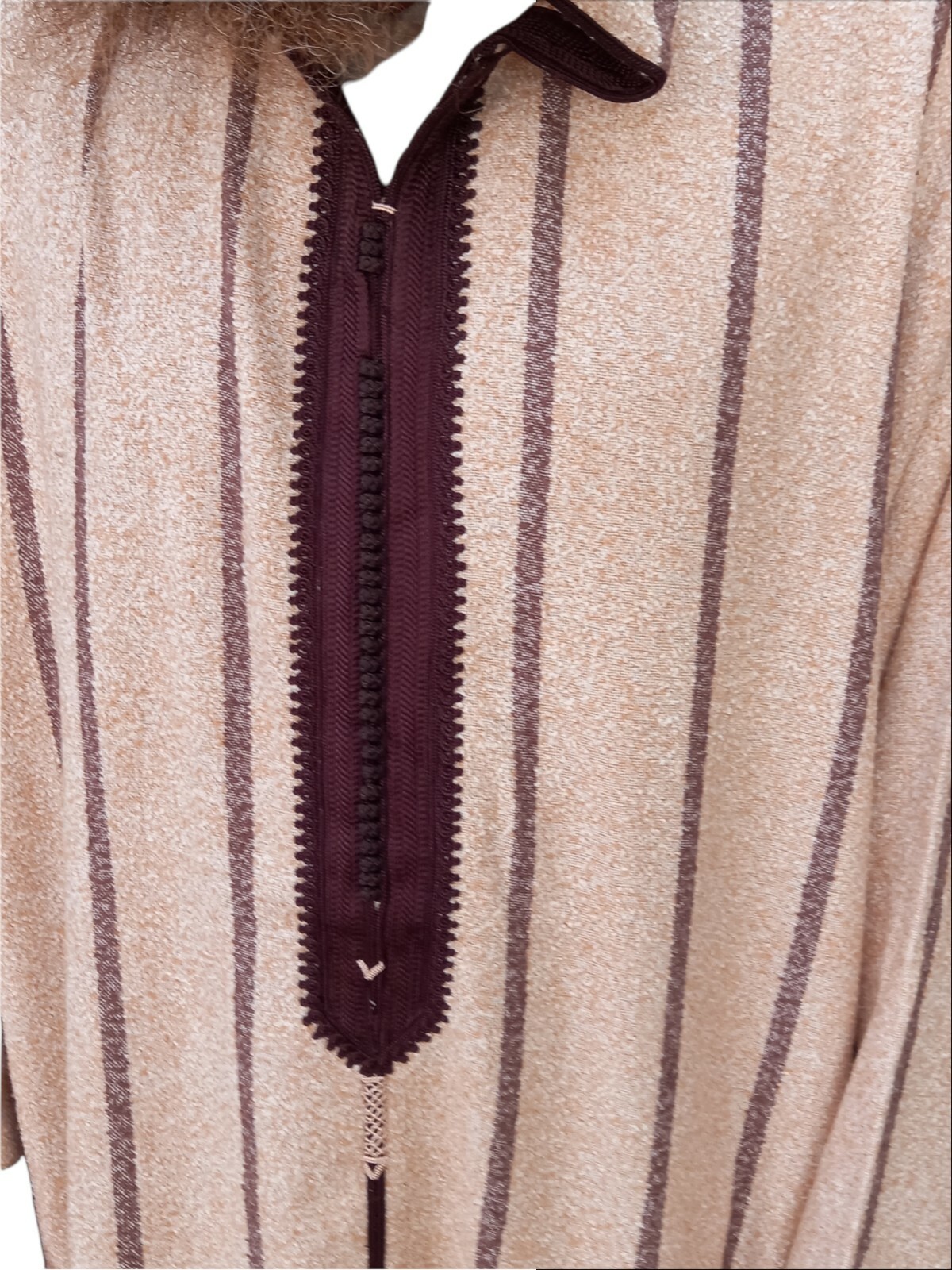 Luxury wool hooded Thobe Moroccan Djellaba Jalabiya Jubba Kaftan thawb ...