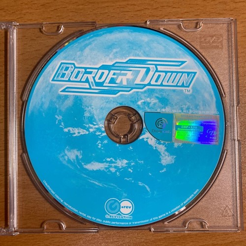 Border Down Dreamcast 2003 Shooting Retro Game DC CD ROM JP Action ...