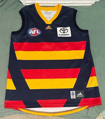 VINTAGE Adelaide Crows AFL Guernsey Mens 2008 ADIDAS - SIZE MEDIUM ...