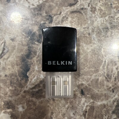 Belkin N300 F7D2102 High Performance Compact WiFi USB Adapter | 300Mbps ...