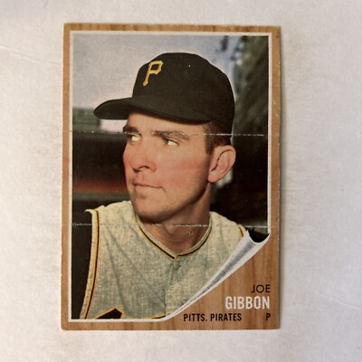 1962 Topps Baseball Joe Gibbon Pittsburgh Pirates Card #448 | eBay