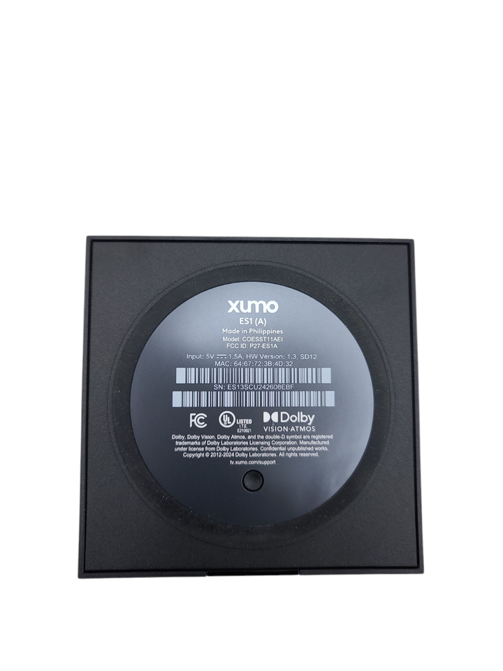 Xumo Stream Box 4K Streaming Device HW Version 1.1 Model ESST11AEI | eBay
