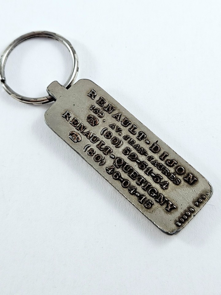 Keyring - Renault 1980s Metal Logo R4 R5 R9 R11 R18 R21 R25 Fuego ...