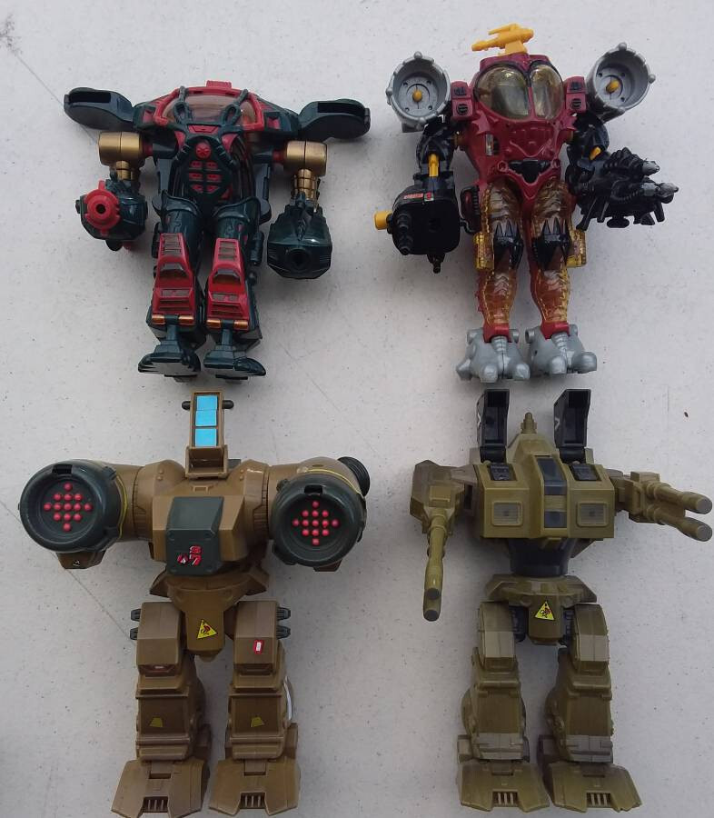 HUGE! Exo Squad Robotech action figures & vehicles lot | eBay