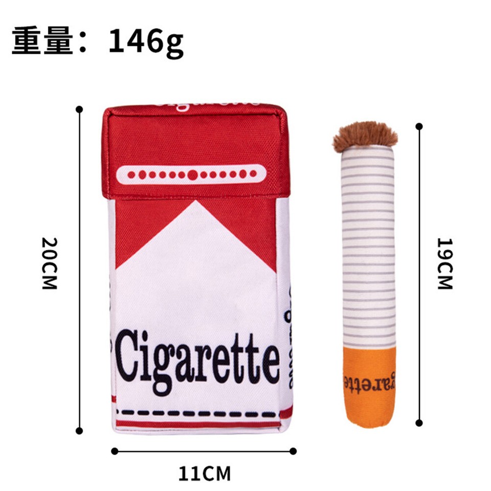 Cigarettes Dog Toy Imitation Cigar Chew Toy Funny Novelty for Small ...