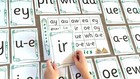 Phase 5 Phonics Large Flash Cards KS1 Sounds Digraphs + Mat Early ...